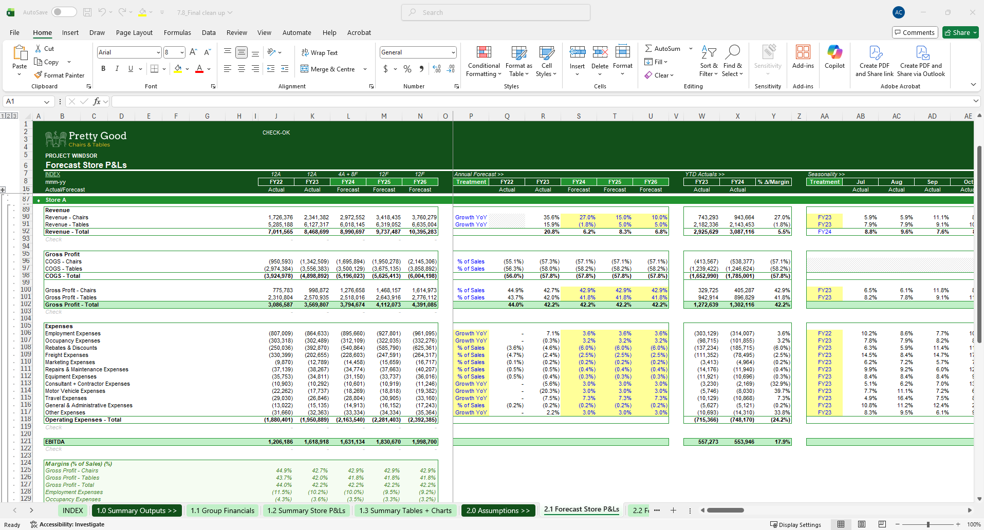 Financial Modeling Course - Real M&A Transaction Techniques – The Model ...